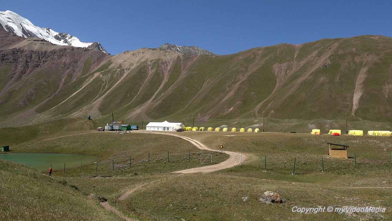 Visiting Lenin Peak Base Camp - Kyrgyzstan - Travel Video Blog
