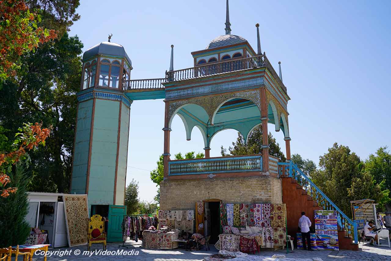 Sitorai Mohi Xosa Palace - Uzbekistan - Travel Video Blog