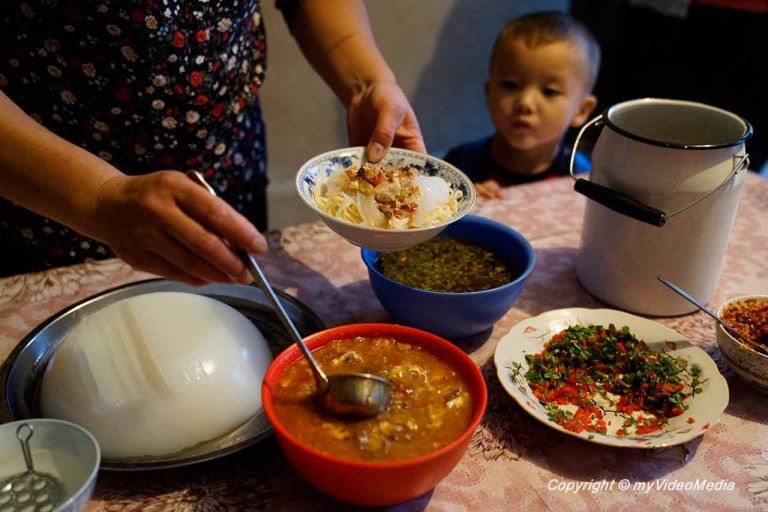 Dungan Village Yrdyk and Family Dinner - Kyrgyzstan - Travel Video Blog