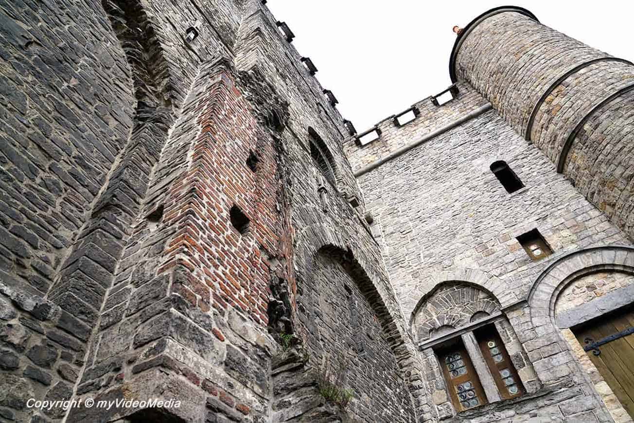 Gravensteen Castle in Ghent - Belgium - Travel Video Blog